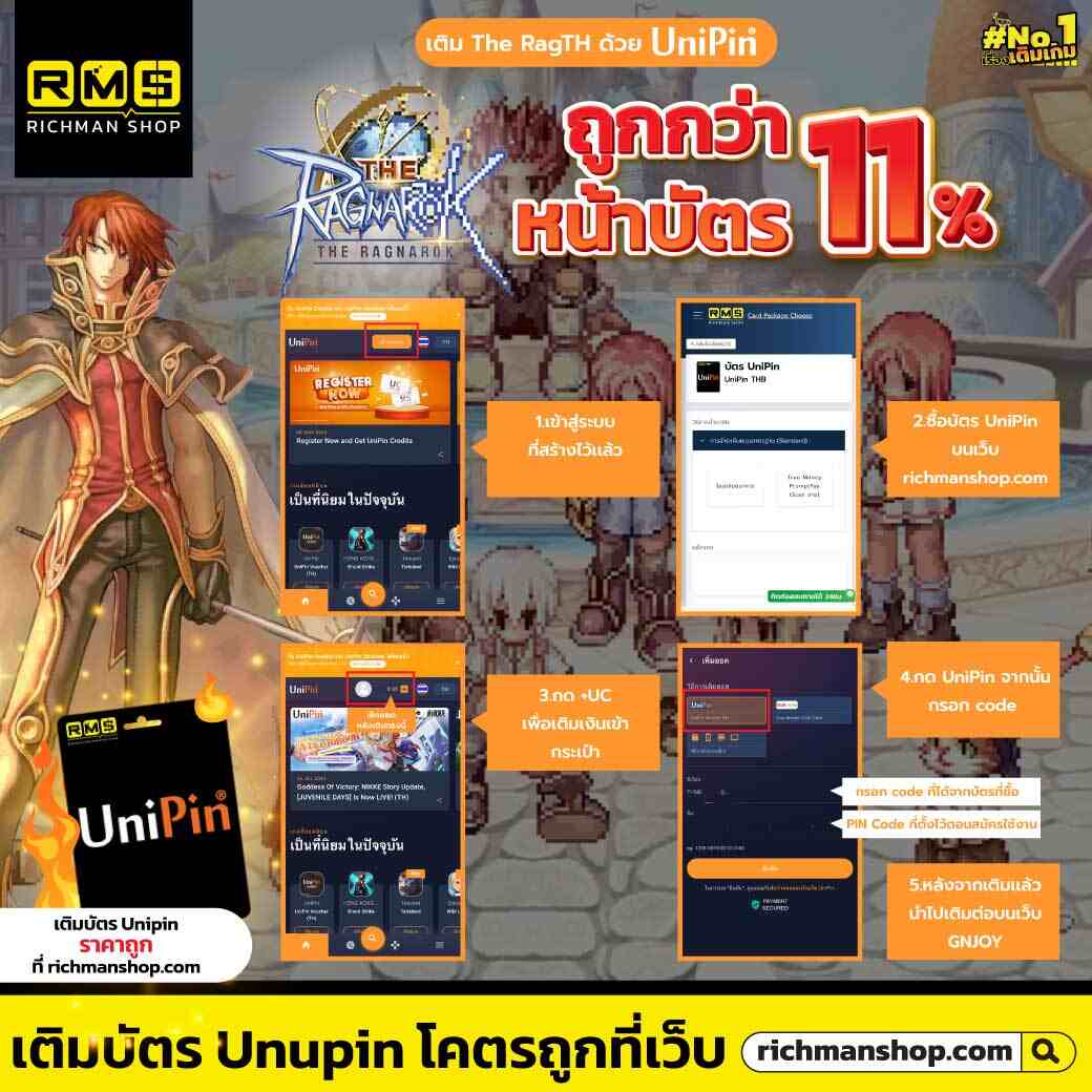 The Ragnarok เกมเก่าClassicลงใหม่ในมือถือ เหมือนได้ย้อนไปวันวาน - Richmanshop